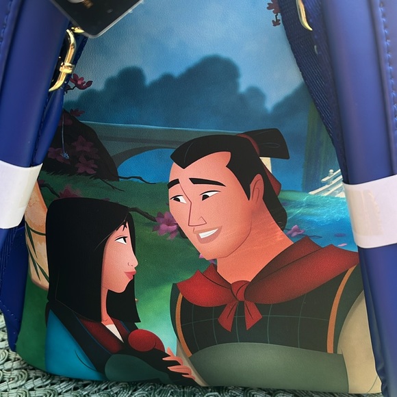 Disney Mulan | Bags | Nwt Loungefly Disney Mulan Castle Fireworks Light ...